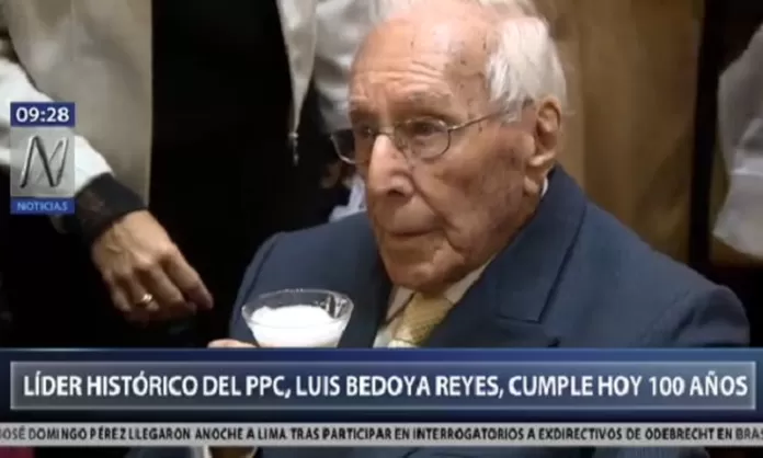 Luis Bedoya Reyes cumple 100 años: esta es la biografía del líder del PPC | Canal N
