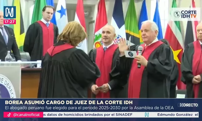 Alberto Borea asumió cargo de juez de la Corte IDH | Canal N