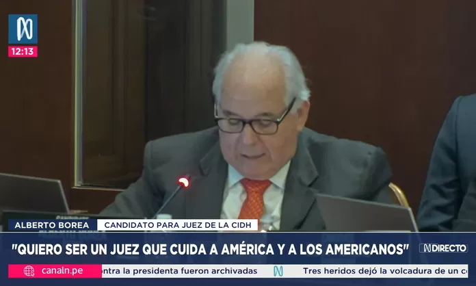 Alberto Borea presenta su candidatura como juez de la Corte IDH ante el ...