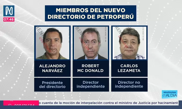 Alejandro Narváez asume la presidencia de Petroperú | Canal N