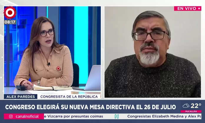 Alex Paredes deja Bloque Magisterial y se acerca a Somos Perú | Canal N