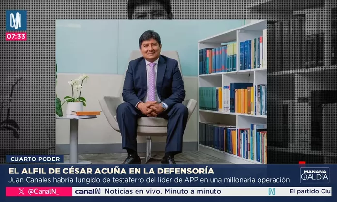 El alfil de César Acuña en la Defensoría del Pueblo | Canal N