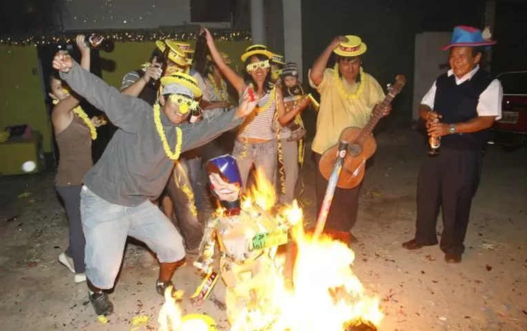 Año Nuevo: promueven campaña para que no se quemen muñecos en ...