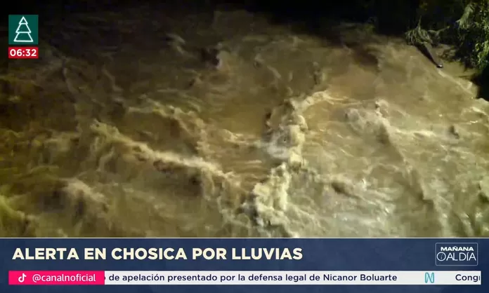 Aumenta caudal del río Rímac tras intensa lluvia | Canal N