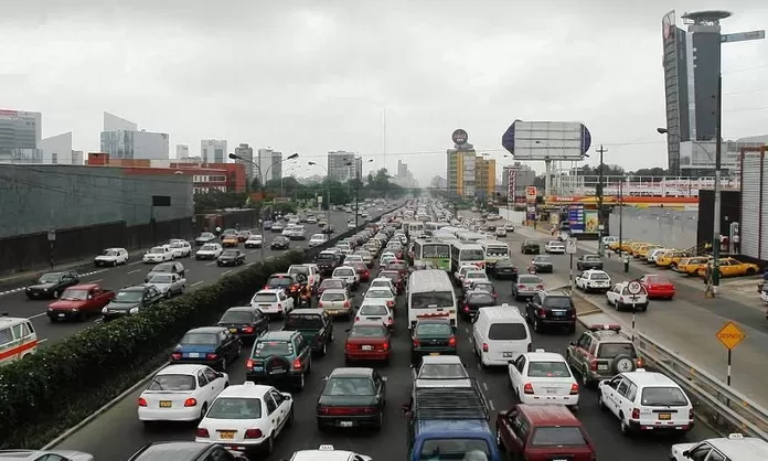 Av Javier Prado Congestión Vehicular Causa Malestar Canal N