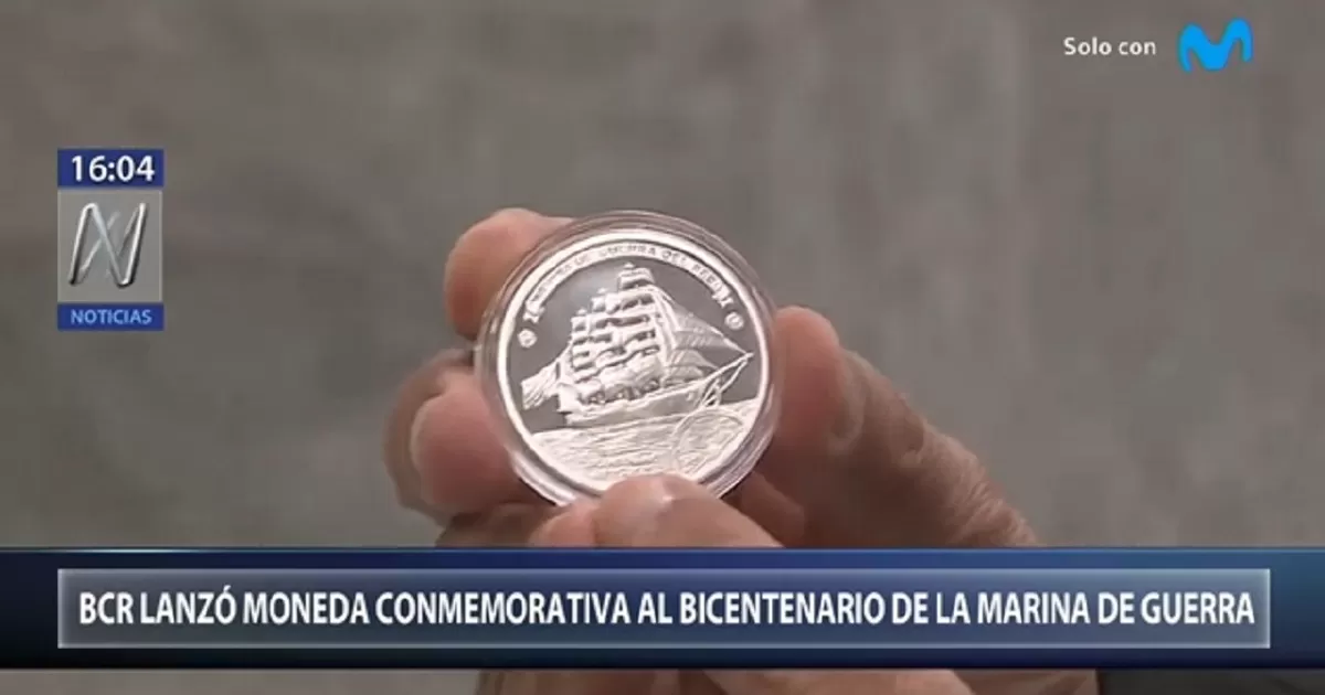BCR lanza moneda de plata por el bicentenario de la Marina de Guerra ...