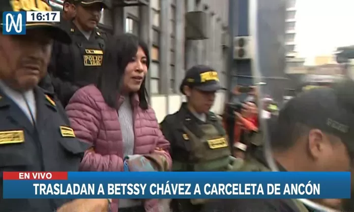Betssy Chávez Pasará La Noche En La Carceleta Del Inpe Dentro Del Penal