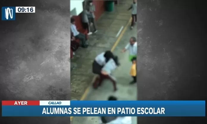 Callao: Escolares protagonizaron una pelea en las instalaciones de su colegio | Canal N