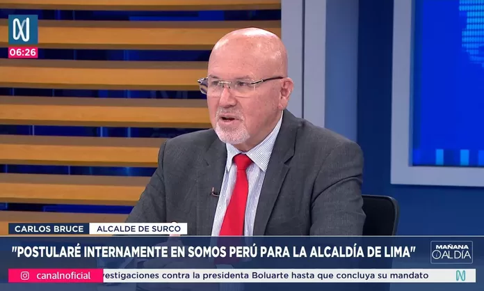 Carlos Bruce anuncia que buscará postular a la Alcaldía de Lima | Canal N