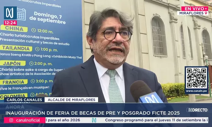 Carlos Canales: módulo en parque Leoncio Prado cumple la ley | Canal N