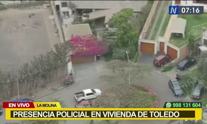 Alejandro Toledo Incautan Su Vivienda En La Molina Canal N