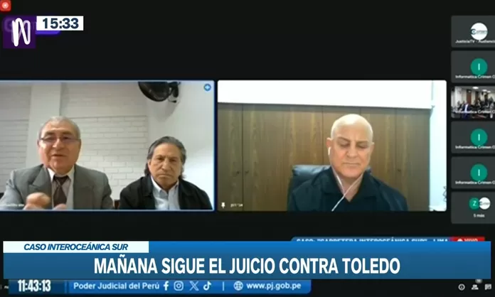 Caso Interoceánica Sur Este Lunes Continuará El Juicio Oral Contra