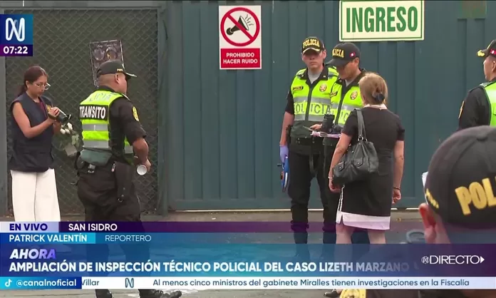 Caso Lizeth Marzano: Amplían inspección en San Isidro | Canal N