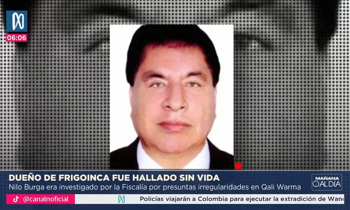 Caso Qali Warma: Nilo Burga fue hallado sin vida | Canal N