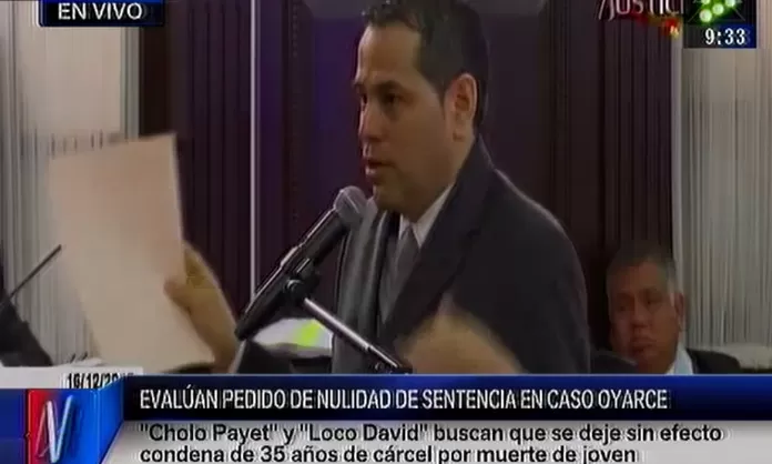 'Loco David': "Yo no sé cómo ni en qué momento cayó Walter Oyarce ...