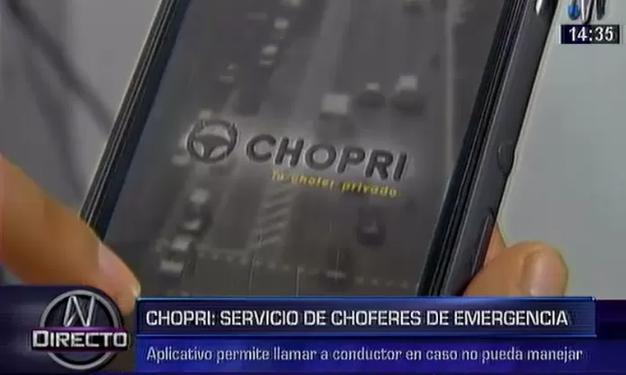 Chopri: conoce la nueva aplicación para pedir un chofer de reemplazo ...