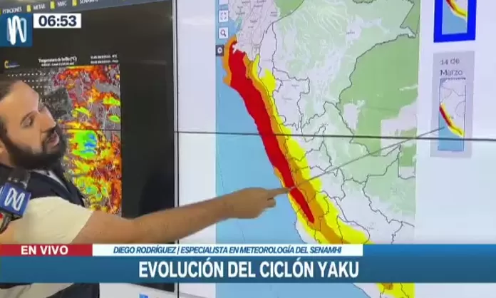 Ciclón Yaku: Lima presentará fuertes lluvias el 14 y 15 de marzo, según ...