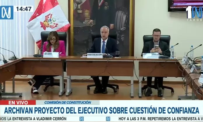 Comisión De Constitución Rechazó Proyecto Del Ejecutivo Sobre Cuestión