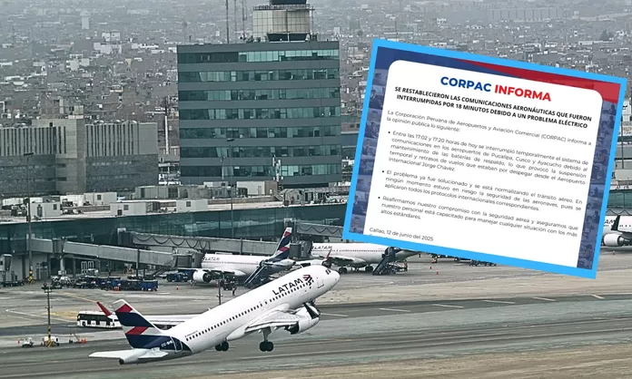 Corpac: Falla afectó vuelos en aeropuerto Jorge Chávez | Canal N