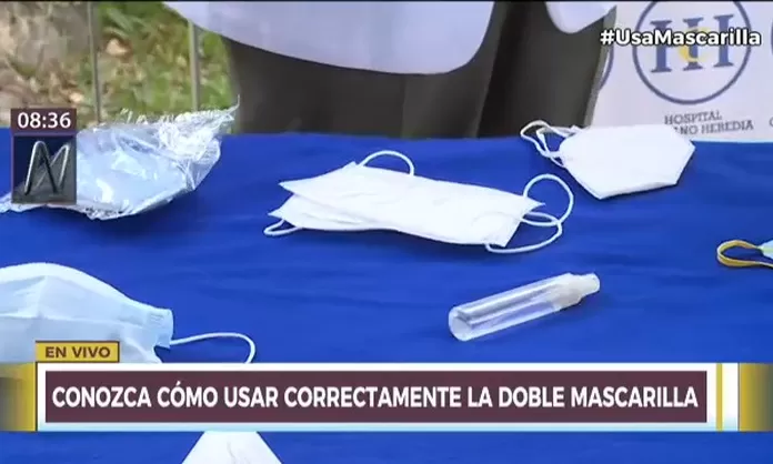 COVID-19: Conoce cómo usar adecuadamente la doble mascarilla | Canal N