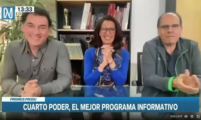 Cuarto Poder es galardonado como Mejor Programa Informativo en los Premios PRODU 2023 | Canal N