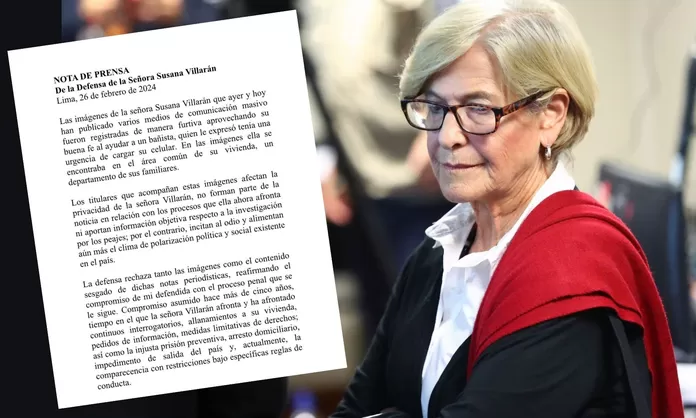 Defensa legal de Susana Villarán rechaza imágenes divulgadas de ...