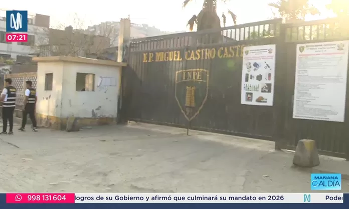 Dejan granada y nota con amenaza en puerta de penal Castro Castro | Canal N