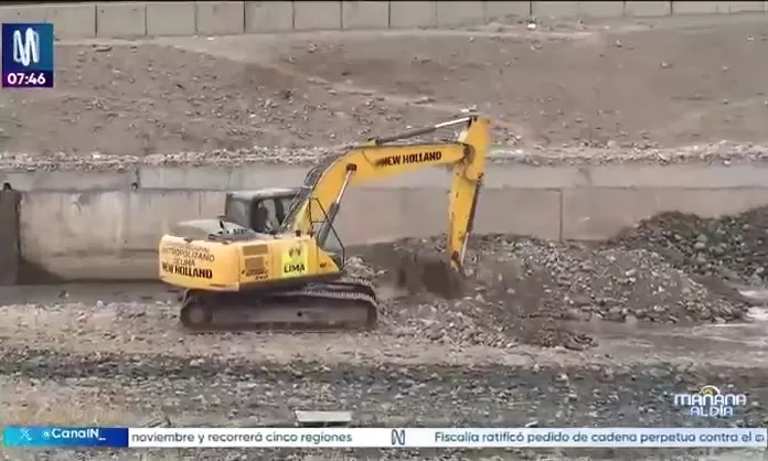 Descolmatan el río Rímac ante riesgo por El Niño | Canal N