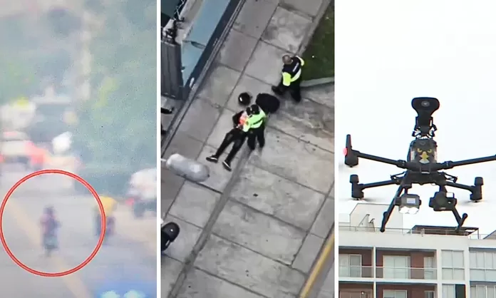 Drone ayudó a capturar a ladrón que huyó desde Miraflores | Canal N