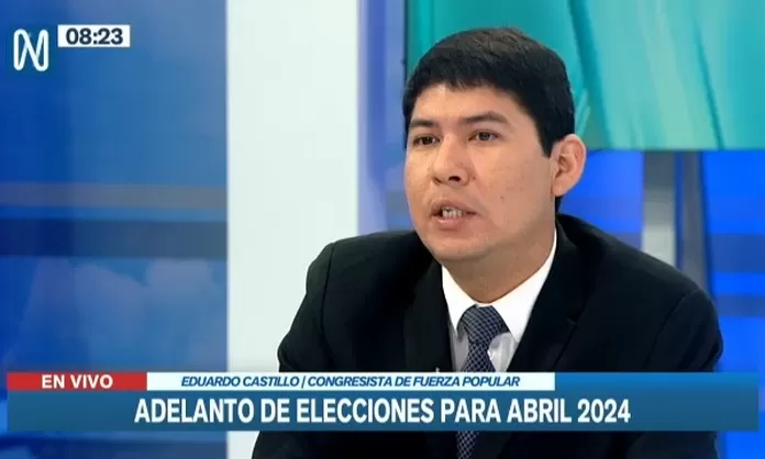 Eduardo Castillo sobre Keiko Fujimori: "En Fuerza Popular nos gustaría que sea nuestra candidata ...