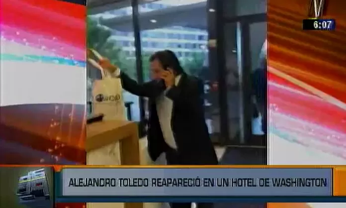 Alejandro Toledo Reapareció En Washington Dc Canal N