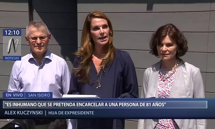 Familiares de PPK: Prisión preventiva es en la práctica una condena de ...