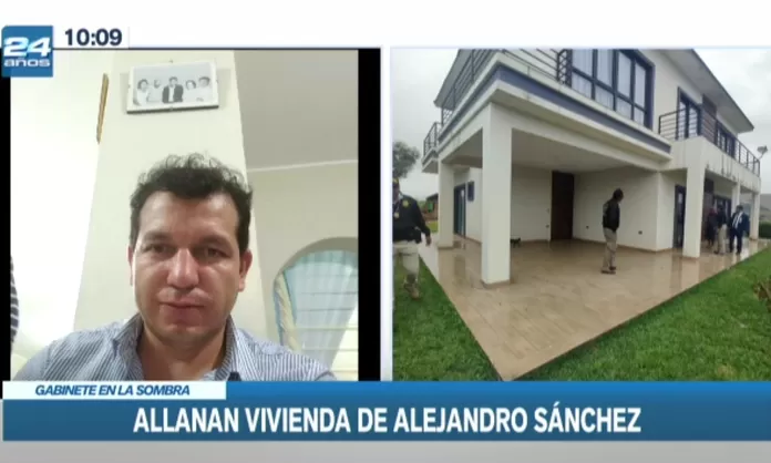 Gabinete en la Sombra: Fiscalía allana residencia de Alejandro Sánchez Sánchez | Canal N