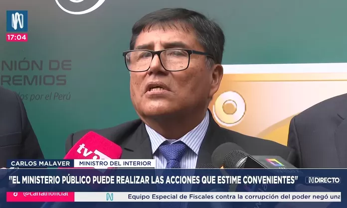 Ícaro 2025: Malaver dice desconocer caso de dos policías acusados | Canal N