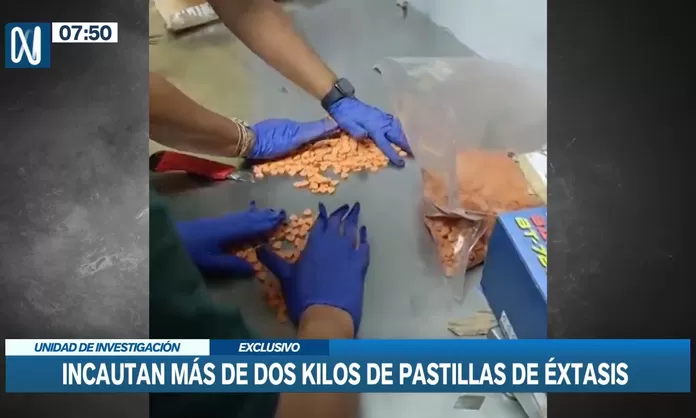 Incautan más de dos kilos de pastillas de éxtasis | Canal N