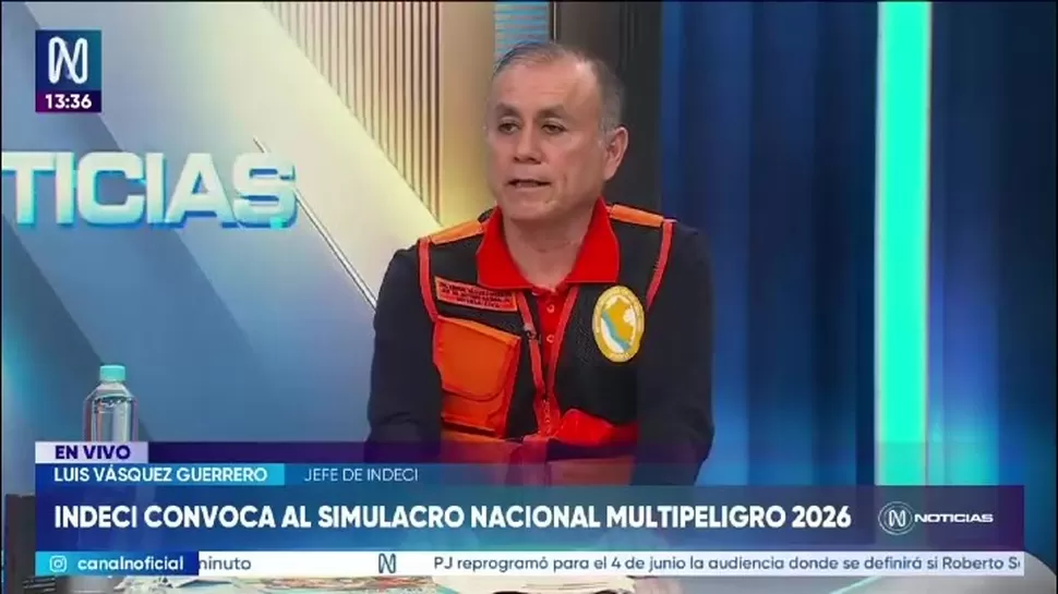 INDECI convoca a Simulacro Nacional Multipeligro 2026 tras sismo en Ica ...