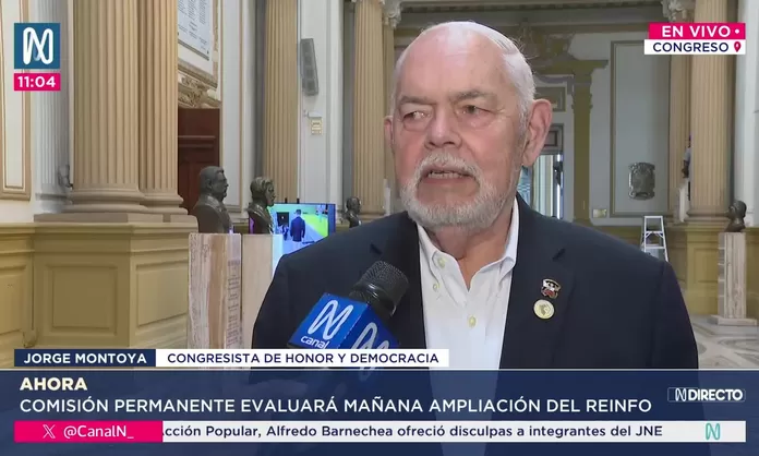 Jorge Montoya rechaza ampliación del Reinfo por falta de reformas | Canal N