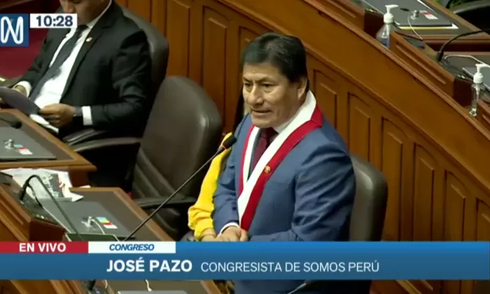 José Pazo Nunura juró como nuevo congresista en reemplazo de Wilmar ...
