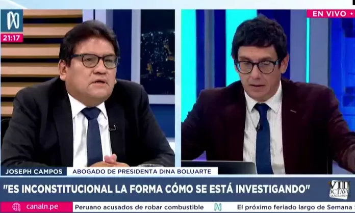 Joseph Campos: "Investigación contra presidenta es inconstitucional ...