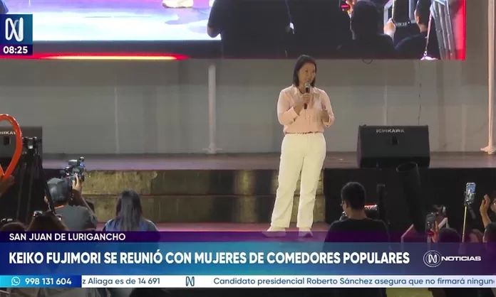Keiko Fujimori propone bono de 500 soles para ollas comunes | Canal N