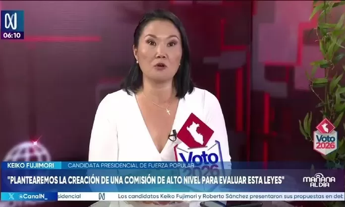 Keiko Fujimori propone comisión de alto nivel para revisar las llamadas ...