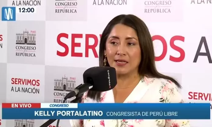 Kelly Portalatino sobre Patricia Benavides: "Su objetivo es que Perú ...