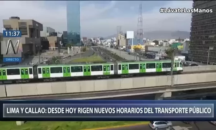 Lima y Callao: Estos son los nuevos horarios en Metropolitano ...