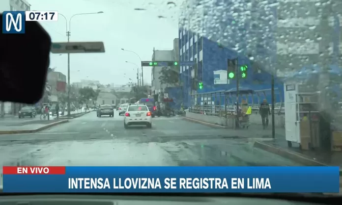 Llovizna se registró en varios distritos de Lima y Callao | Canal N