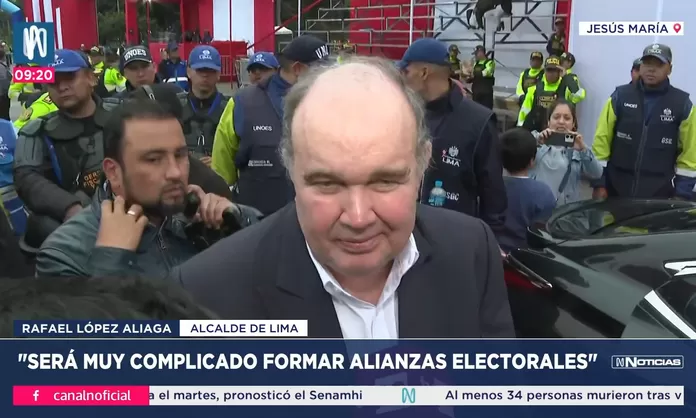 López Aliaga afirma que Renovación Popular irá solo al 2026 | Canal N