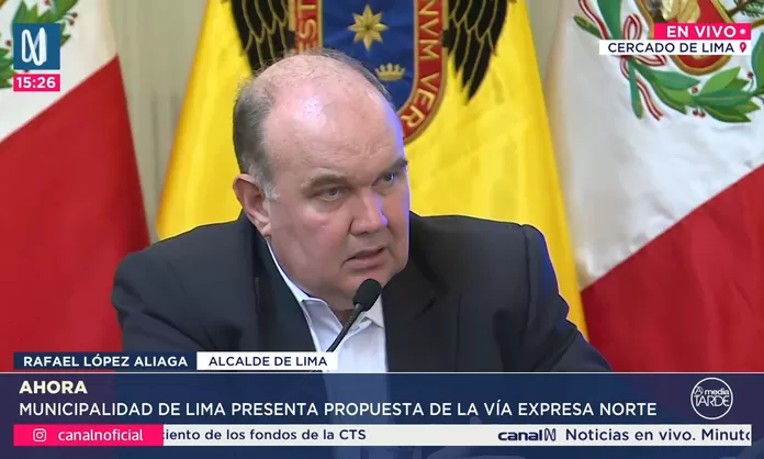 López Aliaga anuncia condecoración a Edmundo González | Canal N
