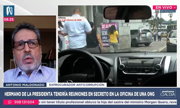 Maldonado: "Nicanor Boluarte lideraría una red ilegal" | Canal N