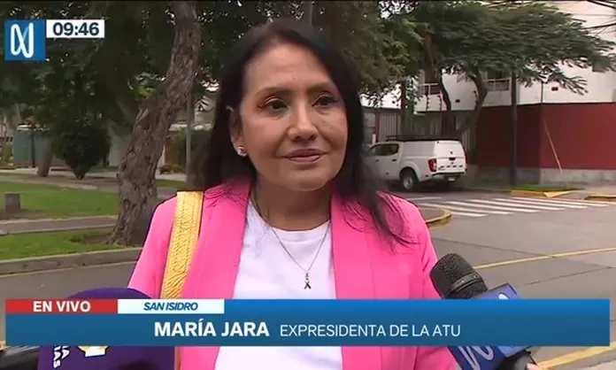María Jara tras su retiro de la ATU: "Los intereses siempre están ...
