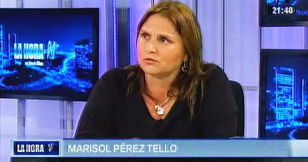 Marisol Pérez Tello revela algunos compromisos del Acuerdo por la ...