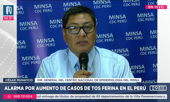 Minsa alerta por aumento de casos de tos ferina en Perú | Canal N